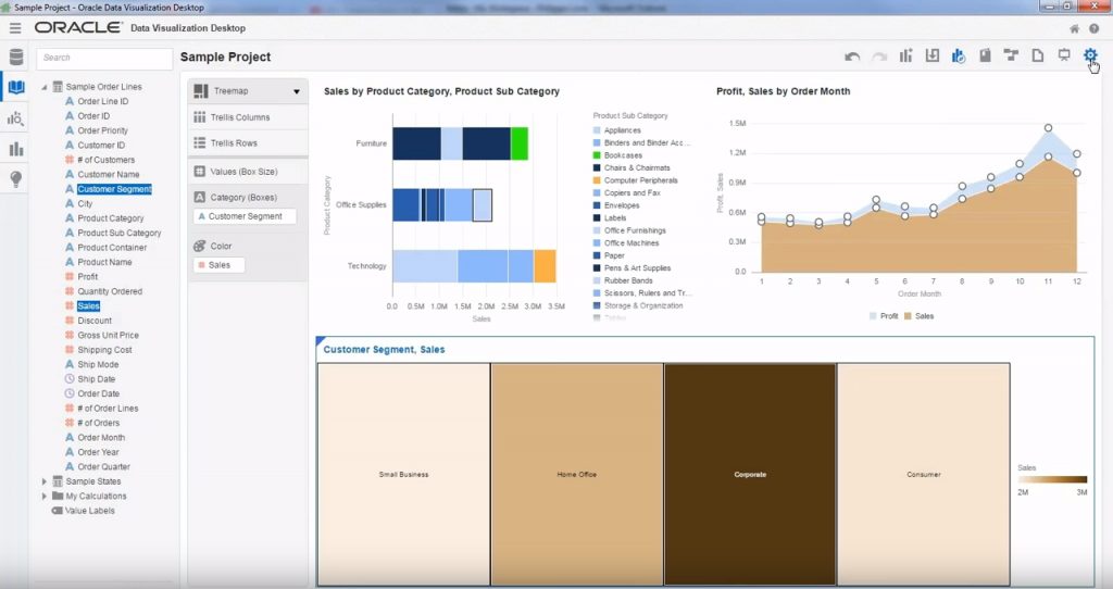 데이터 분석 시각화를 위한 BI 솔루션 소개- SAP, Oracle, Tableau | 디멘션